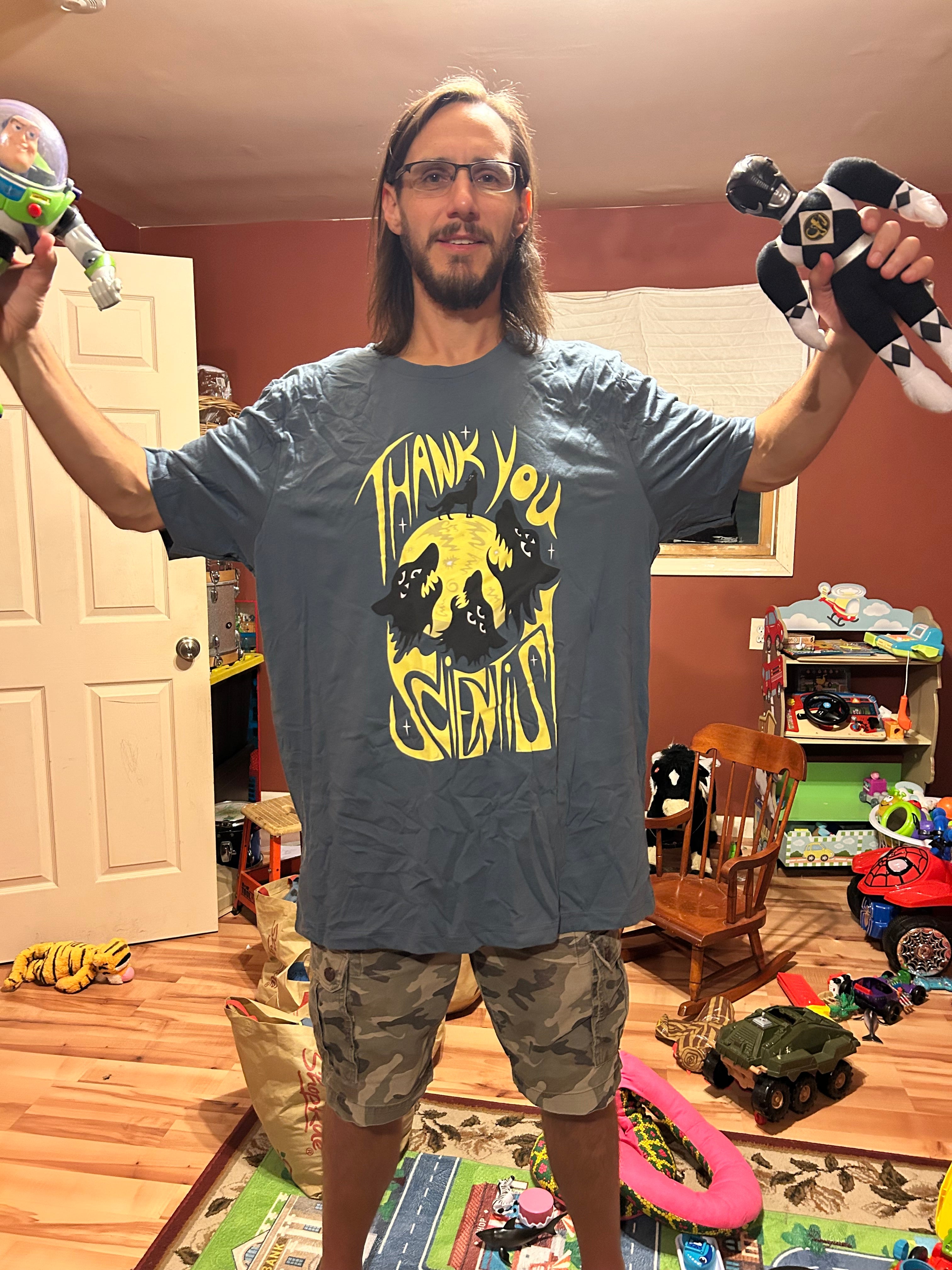 Prog Wolf T Shirt – Thank You Scientist